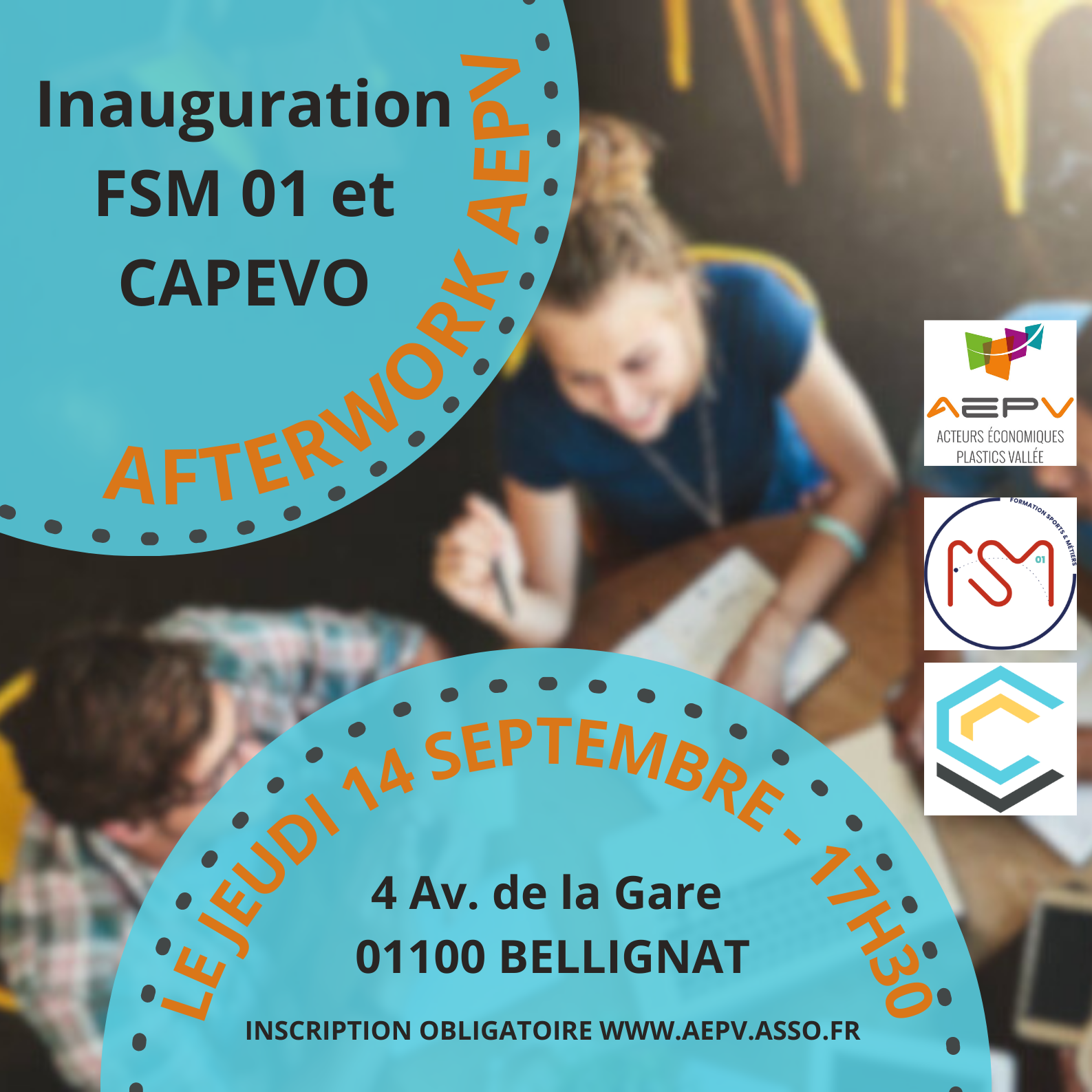 AFTERWORK AEPV : Inauguration FSM 01 et CAPEVO - AEPV